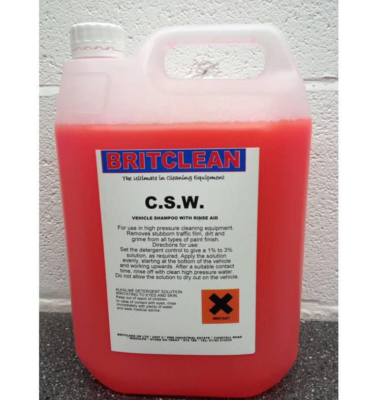 CSW Traffic film remover with wax from Britclean UK