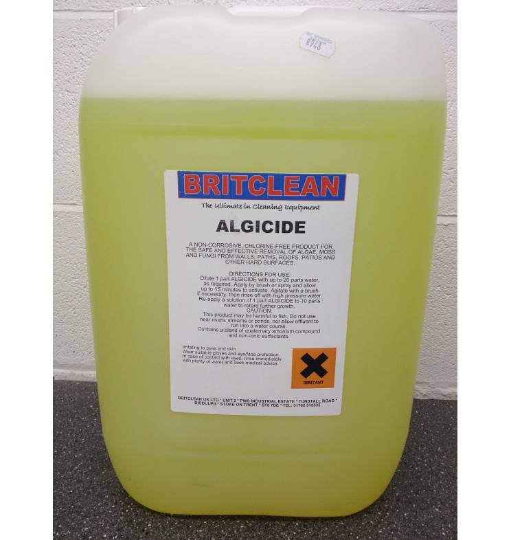 Algicide detergent product page